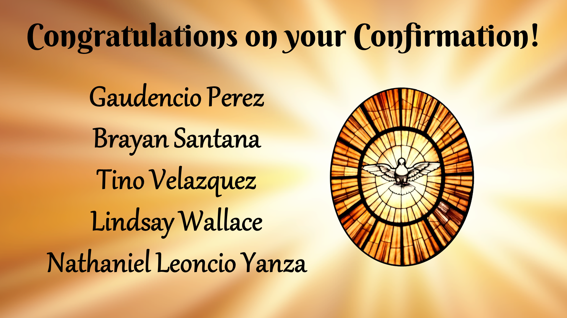 confirmation 2019 2 – Catholic Church of the Nativity