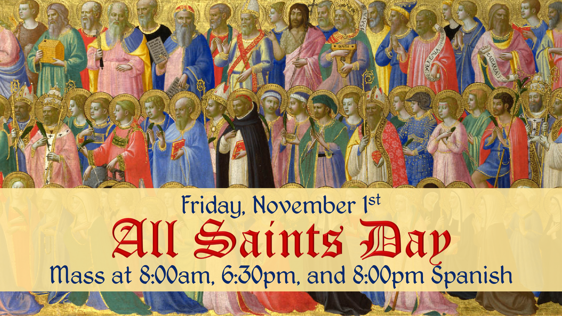 all saints 2019