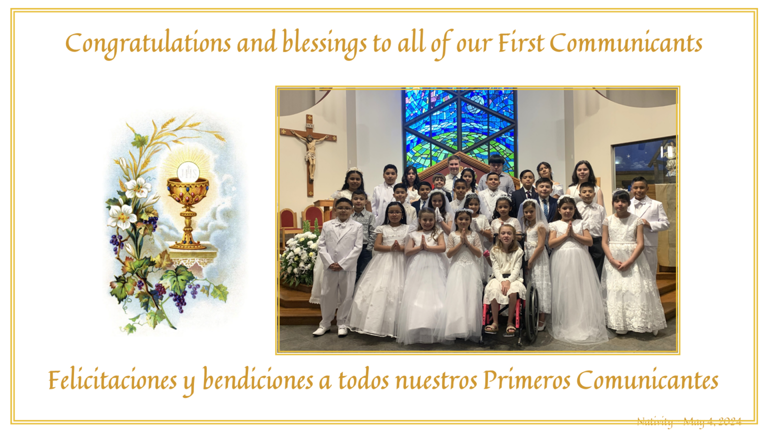 Catholic Church of the Nativity – Where EVERY DAY is Christmas!